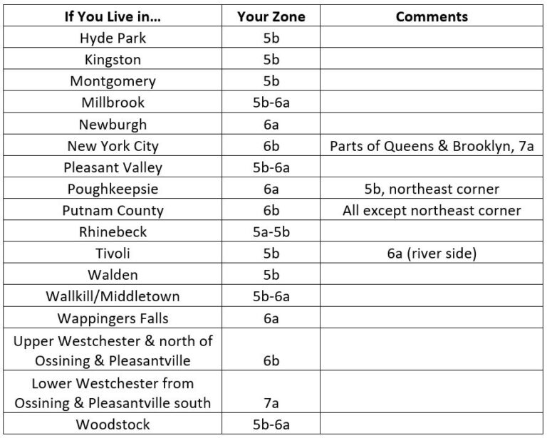 Hardiness Zones Explained - Adams Fairacre Farms